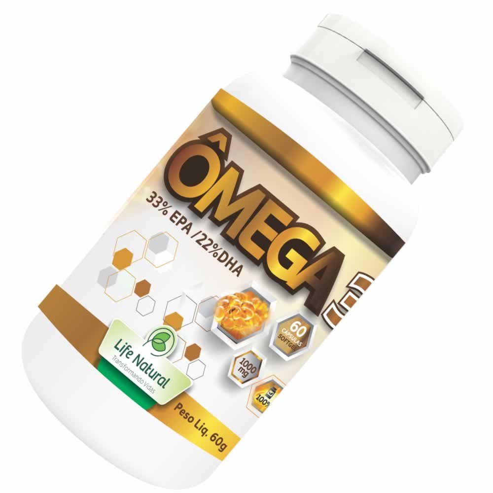 OMEGA 3 LIFE - Suplementos Life - Sua Loja de Suplementos Life Natural