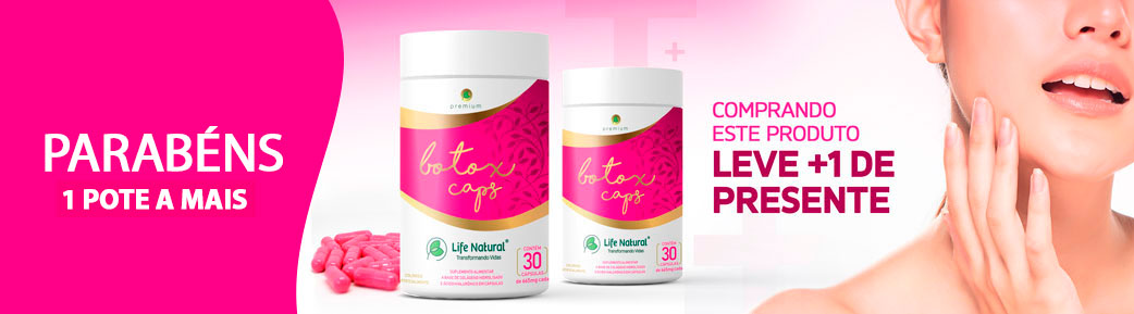 Botox Caps | Fórmula Exclusiva | 2 Potes